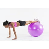 Black Mountain Products 2000lbs Static Strength Exercise Stability Ball ...