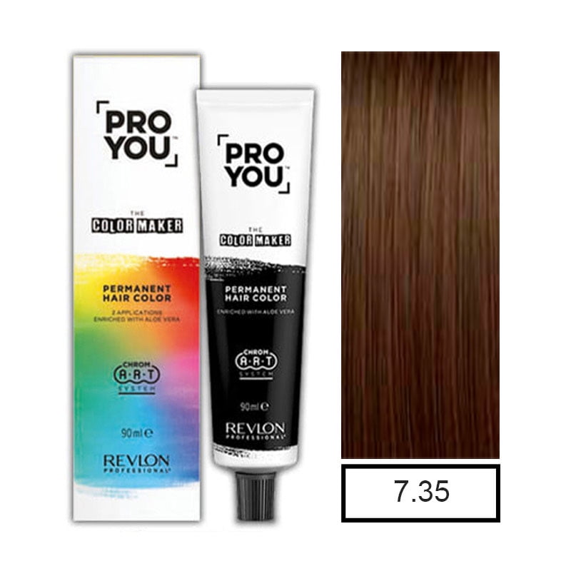 Tintura 7 35 Pro You Rubio Medio Dorado Caoba 90ml Mas Oxida Knasta Chile