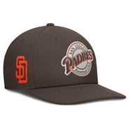Men's Mitchell & Ness Brown San Diego Padres Just Don x MLB Lux Script ...