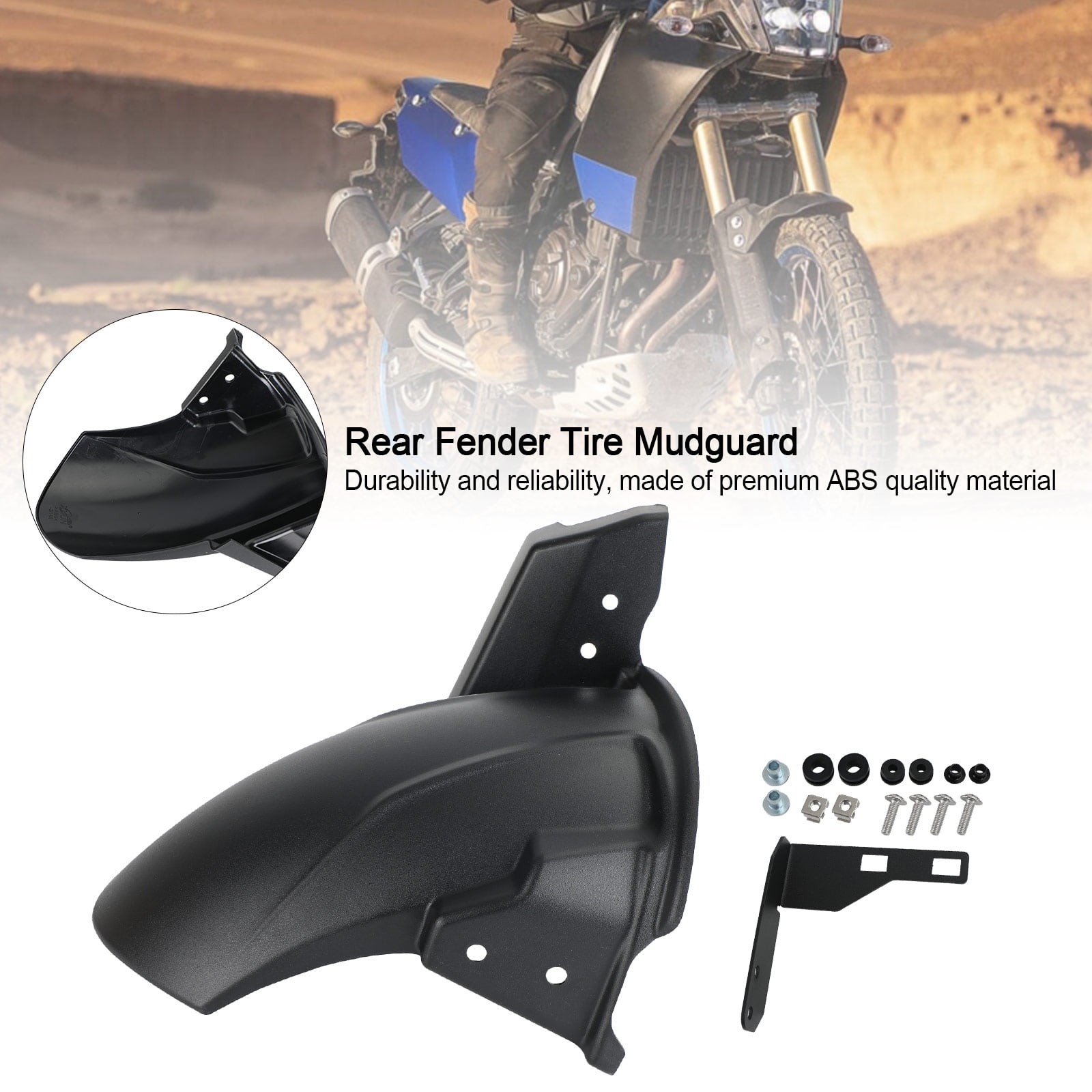 Rear Wheel Fender Tire Mudguard For YAMAHA Tenere 700 XT700Z 2019-2021 ...