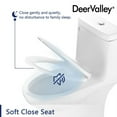 DeerValley DV-1F52816 One Piece Toilet Ceramic 1.28 GPF Dual Flush ...
