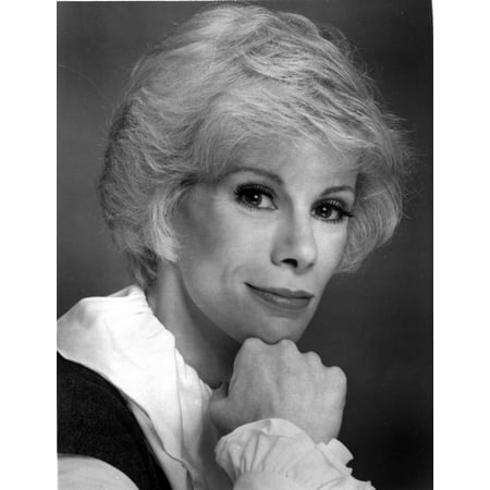 Joan Rivers Showing a Little Smile while in Side View in a Classic ...