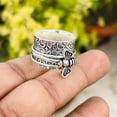 ELANZAA JEWELS- Exquisite 925 Sterling Silver Detailed Spinner Design ...