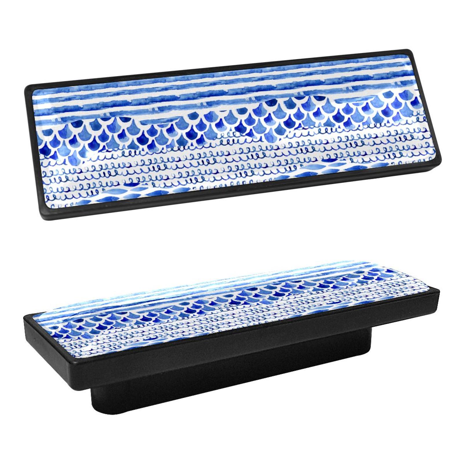 4 Pcs Rectangle Cabinet Handle Cupboard Knob Drawer Pulls Handle ...