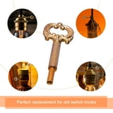 OHLGT Lamp Turn Knob, 4 Packs On/Off Switch for Light & Fan Fixtures ...