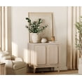 31.5" Modern TV Stand, Wood Entertainment Center with Storage - Walmart.com