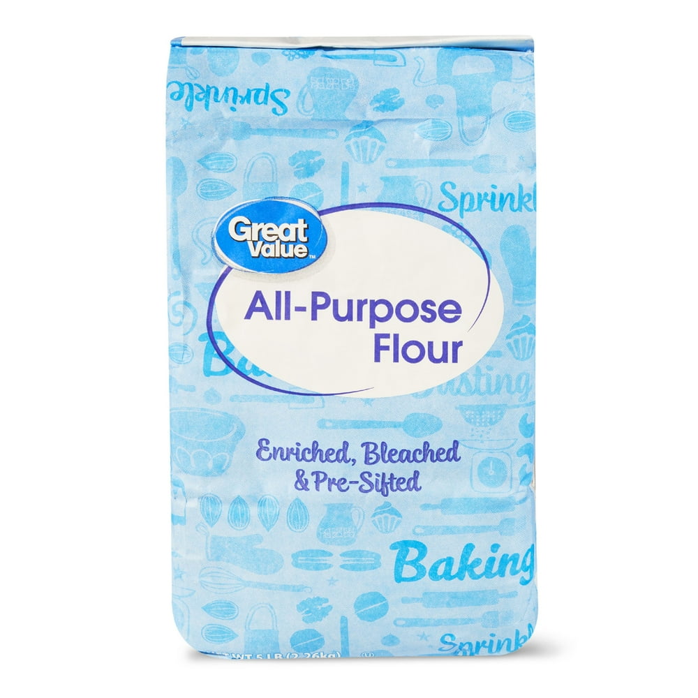 Great Value All-Purpose Flour, 5LB Bag - Walmart.com - Walmart.com