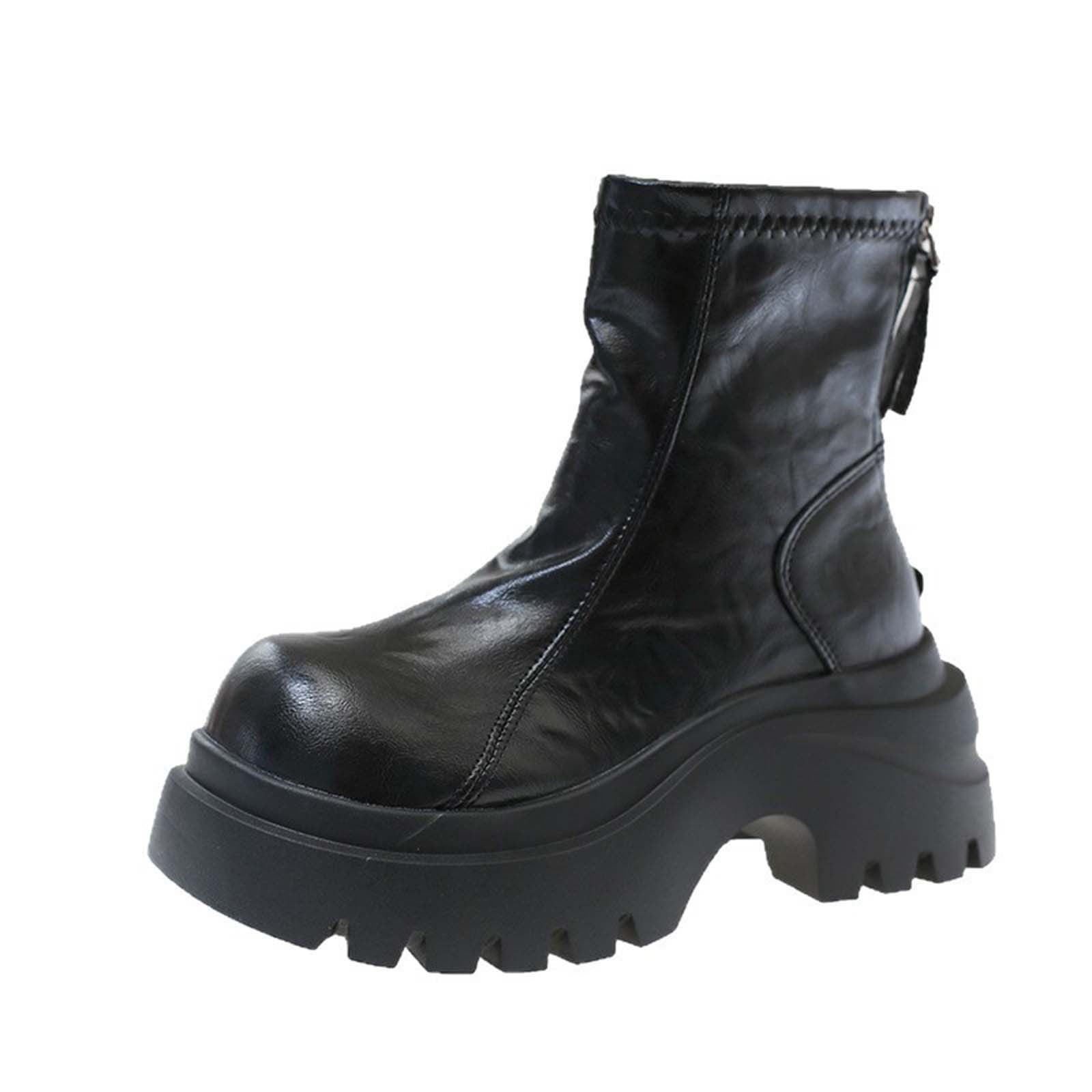 Click here for Unbranded Round Toe Boots  Fashion Casual Winter T... prices