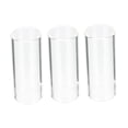ETHZZLE 3-Pack Transparent Guitar Finger Protectors Glass Covers for ...