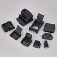 8 Sets 8 Styles Plastic Cam Lock Buckles Side Quick Release Buckle Flat ...