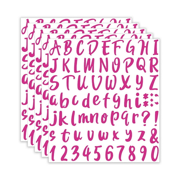 1 Inch Number Stickers