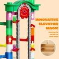 (3 pack) Joyfy 236 Pcs Glowing Marble Run with Motorized Elevator ...