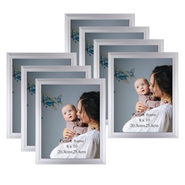 Set of 12, 4x6 Black Picture Frames, Horizontal and Vertical Display ...