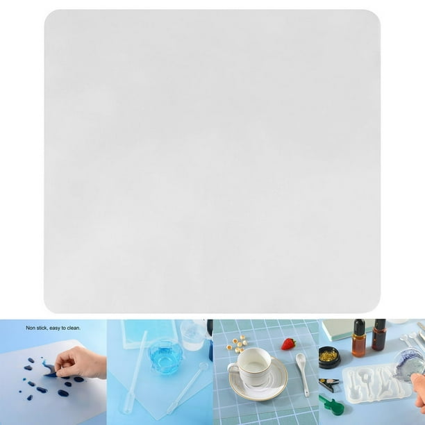 OUSITAID Non-stick Epoxy Resin Craft Mat Foldable Silicone Tear ...
