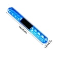 CaiTeLin Solar Powered LED Collision Light, Automatic Light Sensor ...