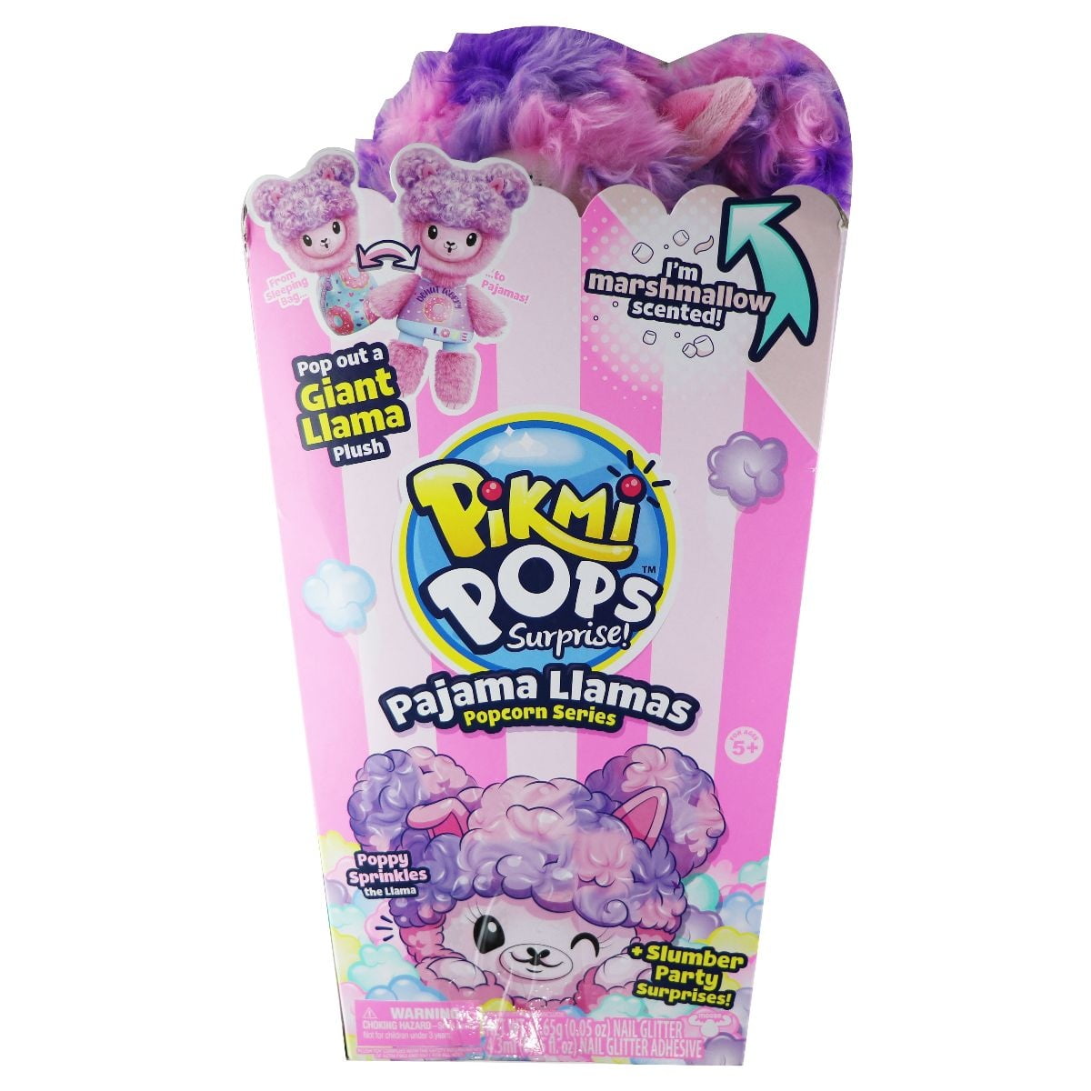 Pikmi Pops Giant Pajama Llama Scented Plush Toy - Poppy Sprinkles ...