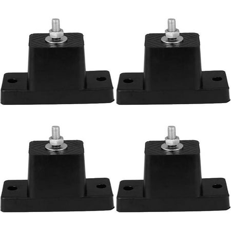 4 Pack Rubber Vibration Isolator Mounting Bracket/air Conditioner Mounting Bracket For Outdoor ...