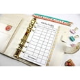 Monthly Bill Pay Checklist Inserts, Budget Planner for Personal Size ...