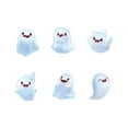 2025 New Halloween Glow in The Dark Mini Resin Ghosts Blind Box, Ghost ...