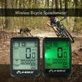 INBIKE Waterproof Wireless Bike Computer - Speedometer with LCD Display ...