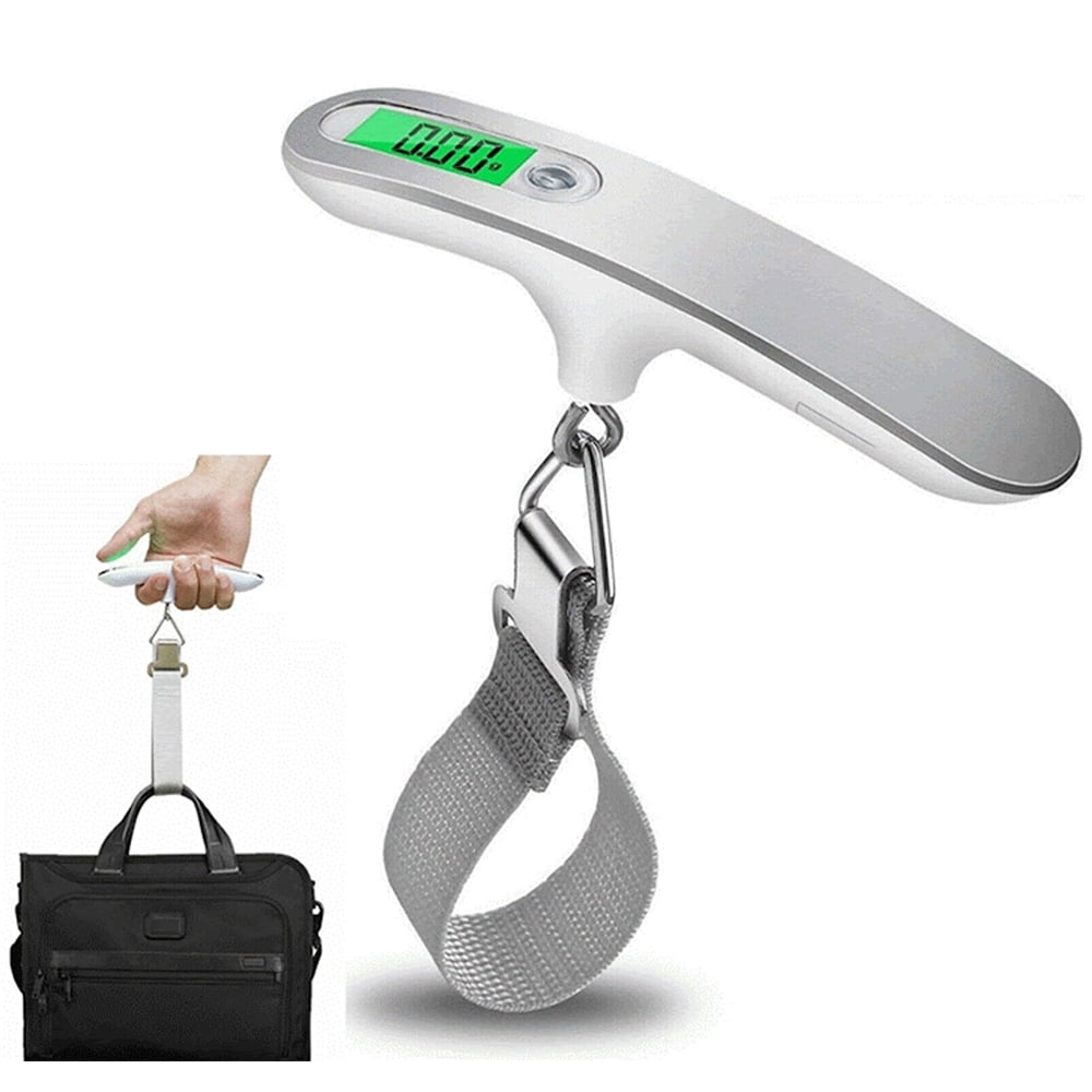 110 lb Portable Digital Handheld Mini Travel Hanging Scale Luggage ...