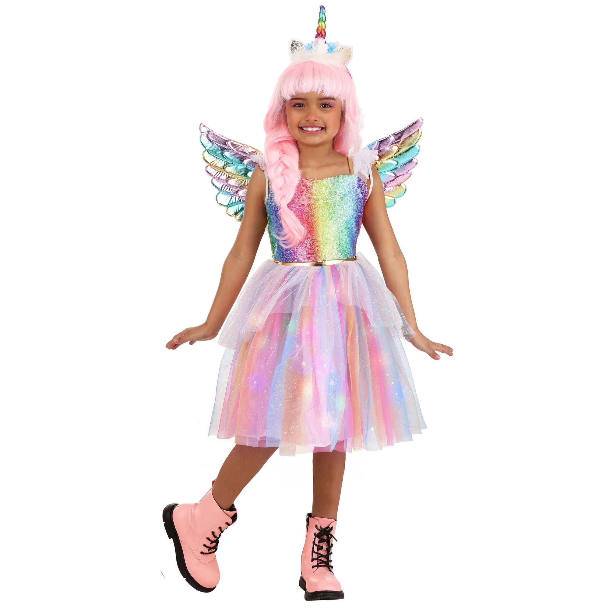 Click here for Fun Costumes Kids Gleaming Unicorn Costume L prices