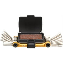 CrankBrothers Bike Road Multifunctional Cycle Multi-Tool with Chain Tool (19-Function, Gold ...