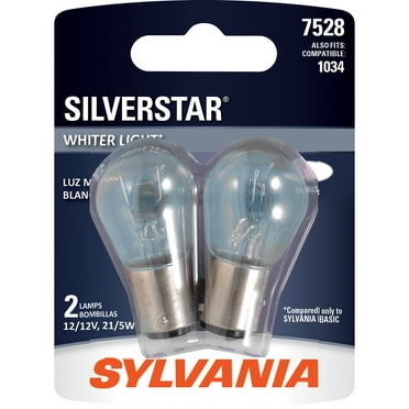 Sylvania 7440 SilverStar Mini Bulb, 2 pack, Compatible with Multiple Cars - Walmart.com