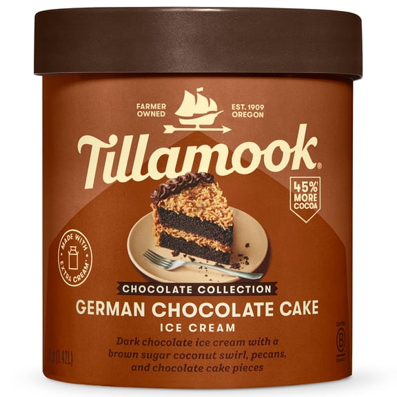 Tillamook Original Premium Chocolate Ice Cream, 48 fl oz - Walmart.com