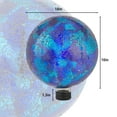 Gazing Ball, Mosaic Glass Gazing Balls Sphere Suit for Garden Outdoor ...
