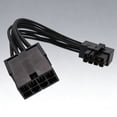 L Shaped 90 or 180 Degree Angled 8pin Graphics Card Power Cable for PC ...