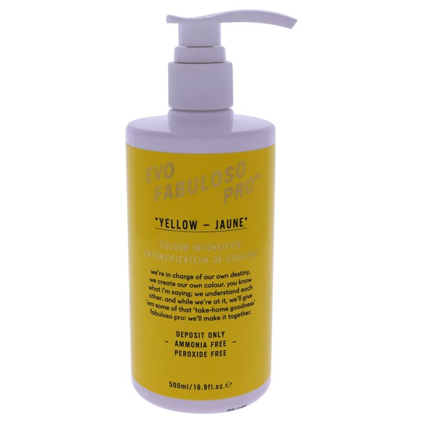 Evo Tratamiento Intensificador de color amarillo profesional 16.9 oz ...