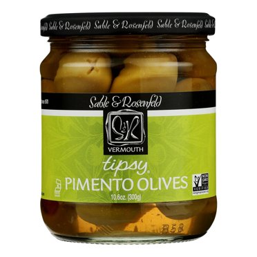 Sable & Rosenfeld Tipsy Stuffed Olives With Pimento Paste, 4.94 oz ...