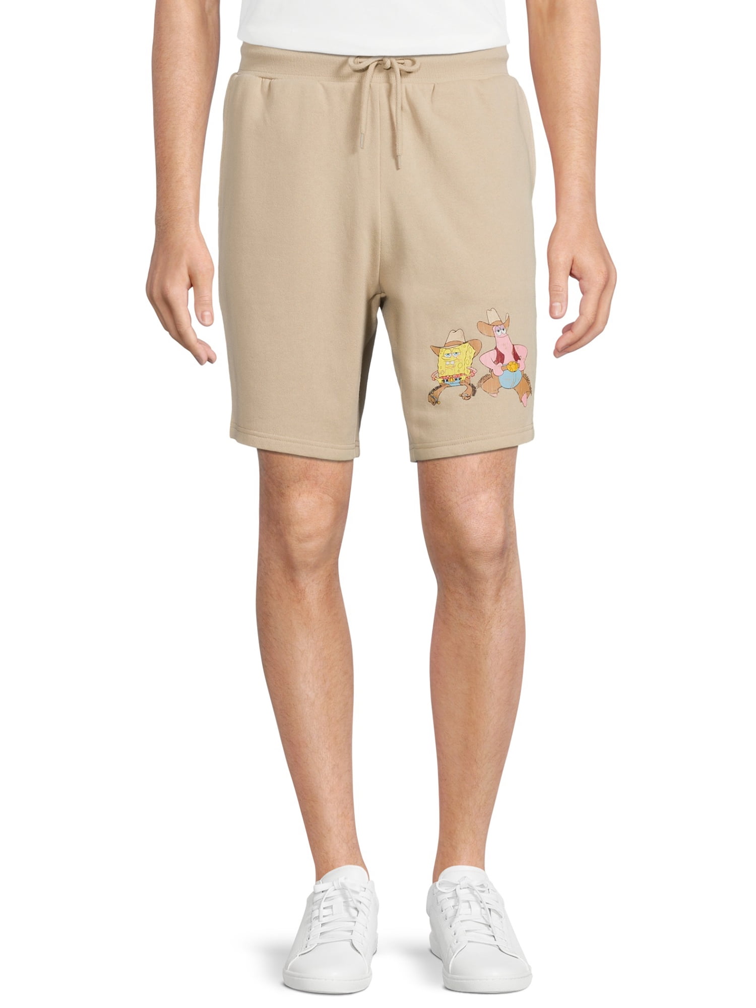 SpongeBob SquarePants Men's Jogger Shorts - Walmart.com