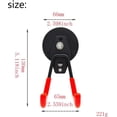 Heavy Duty Magnetic Double Claw Hook, 2.6in Large Industrial Magnet ...