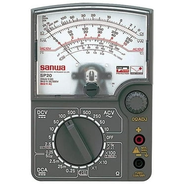Sanwa TA55 Analog Multimeter - 30A Range for Automotive Applications ...