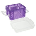 Super Stacker® Kids Pixie Box, samll storage box Purple 3.25" l x 2.38 ...