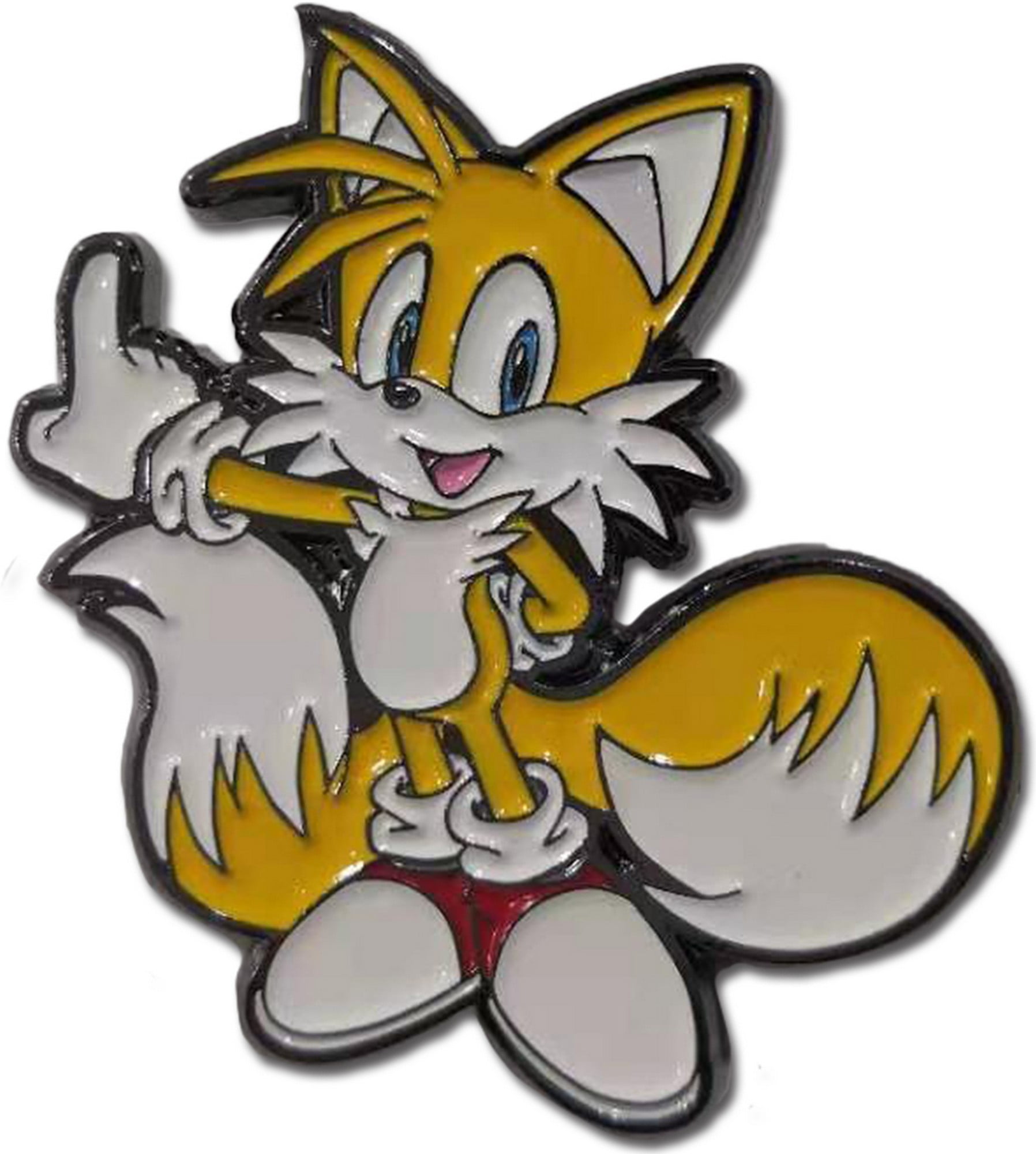 Sonic The Hedgehog Tails Enamel Pin