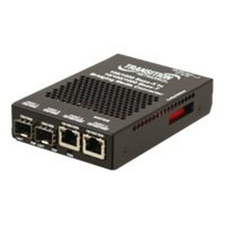 Transition Networks Stand-Alone - Fiber media converter - GigE - 10Base ...