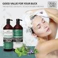 Dead Sea Collection Shampoo & Conditioner Set, Rosemary & Mint, Pack of ...