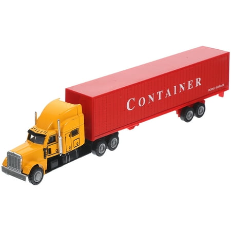 Simulated Autotruck Model Toy Boys Plaything Lifelike Mini Container ...