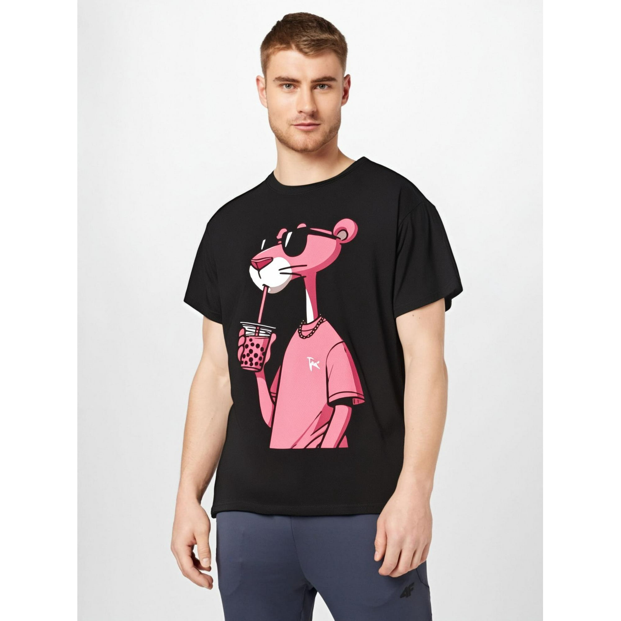 Click here for Generic Pink Panther  100 Cotton T-Shirt  Pink Pan... prices