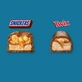 Snickers & Twix Minis Milk Chocolate Bars Variety Pack, Party Size - 23 ...