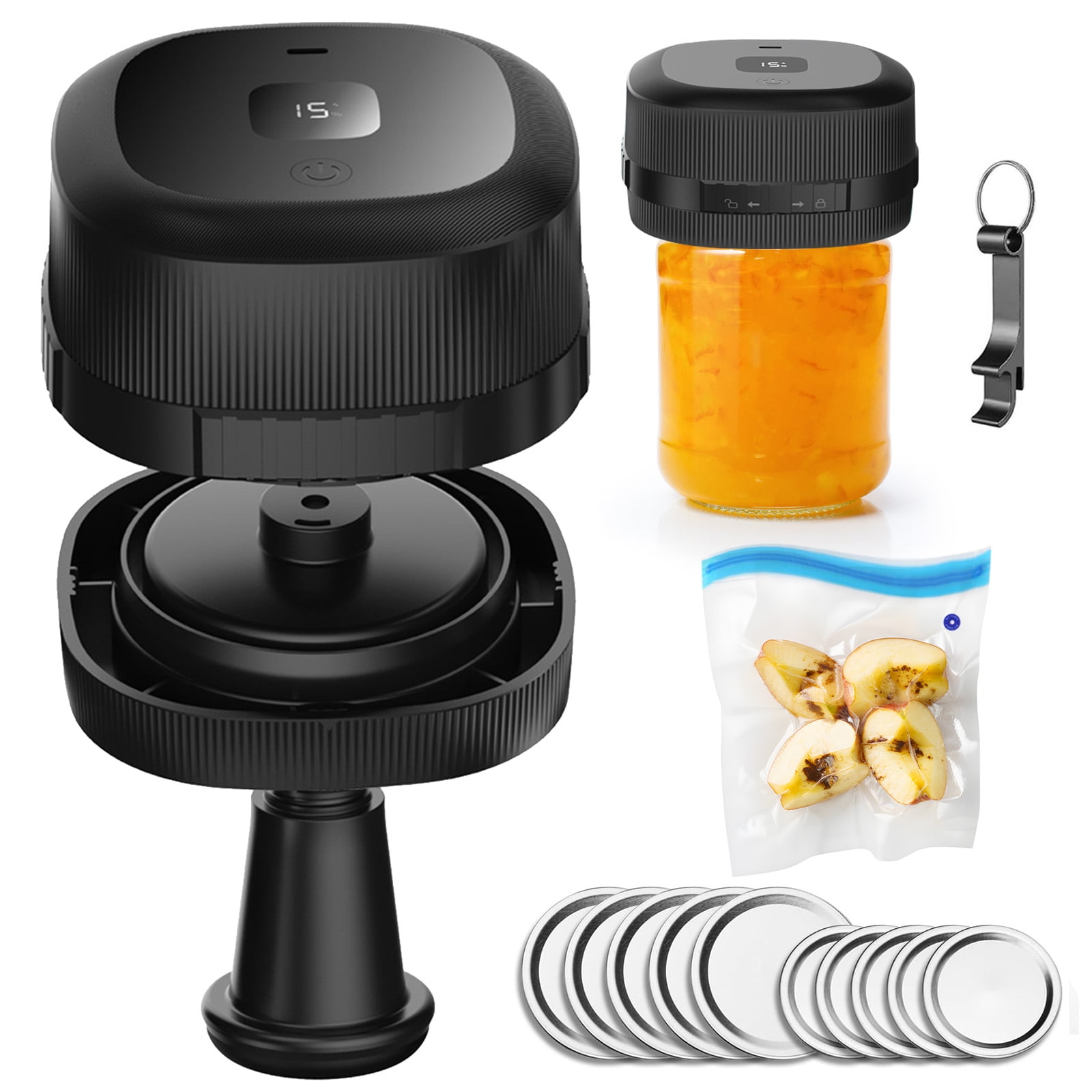 Click here for Pangjifa Electric Mason Jar Vacuum Sealer 60kpa St... prices