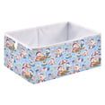 Foldable Open Top Cube Storage Basket Fabric Organizer for Clothes Toys ...