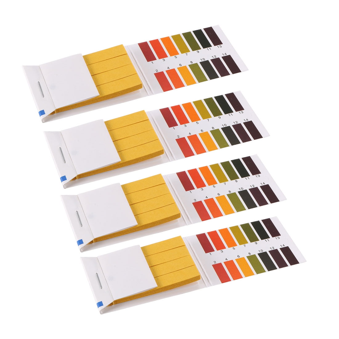 pH Test Strips, 4 Pack Full Range 1-14 Litmus Paper pH Soap Making ...