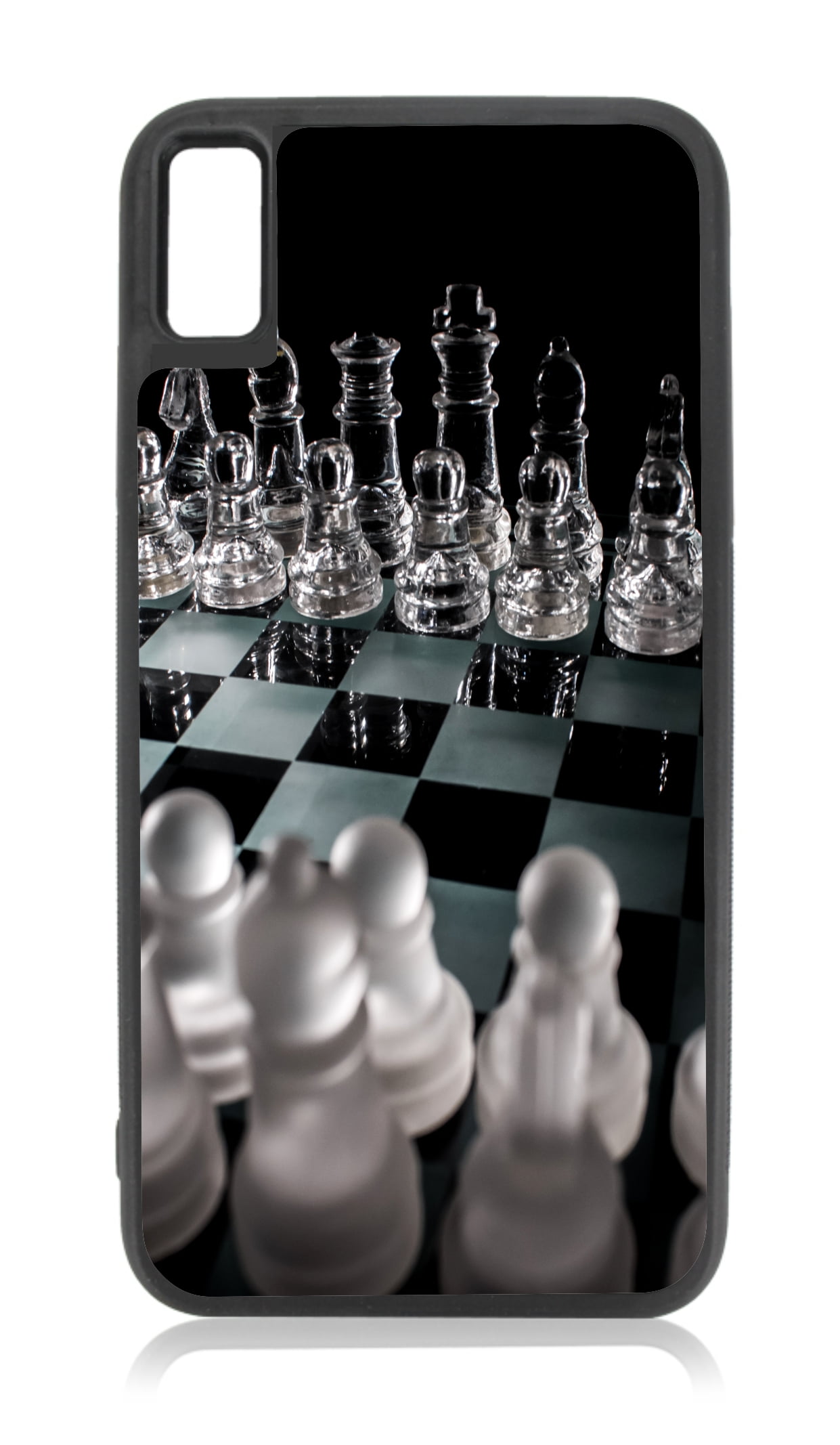 Glass Chess Set Game Lovers Flat Print Design - Compatible with iPhone ...