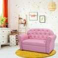 Costway Soft Furniture Kids Sofa Princess Armrest Chair for Playroom ...