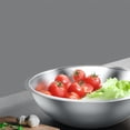 12-Quart Stainless Steel Mixing Bowl | Durable Prep & Salad Bowl for ...