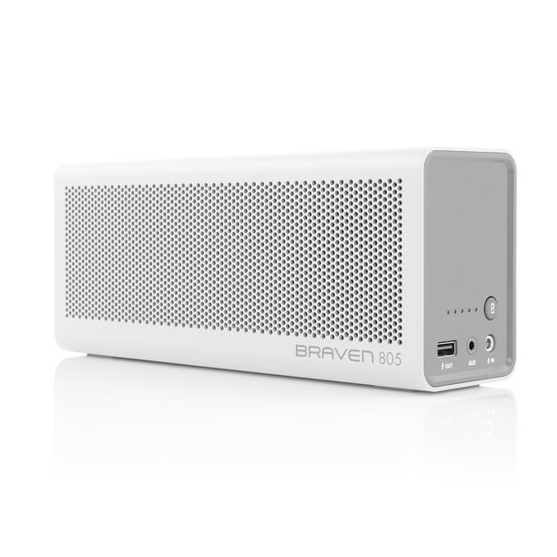 Braven 805 Altavoz Inalámbrico Portátil - Blanco/gris | Bodega Aurrera ...